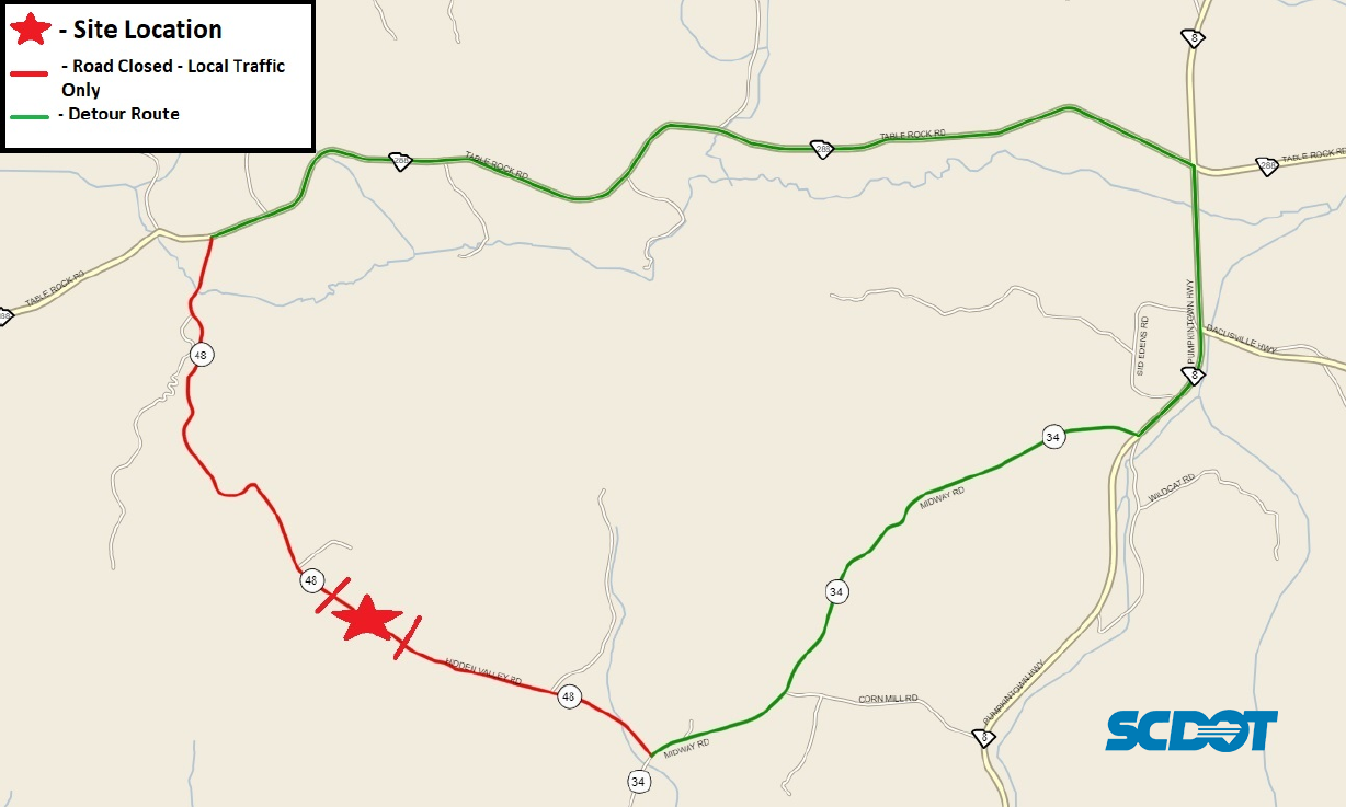 Hidden Valley Road in Pickens County to close temporarily for repairs ...