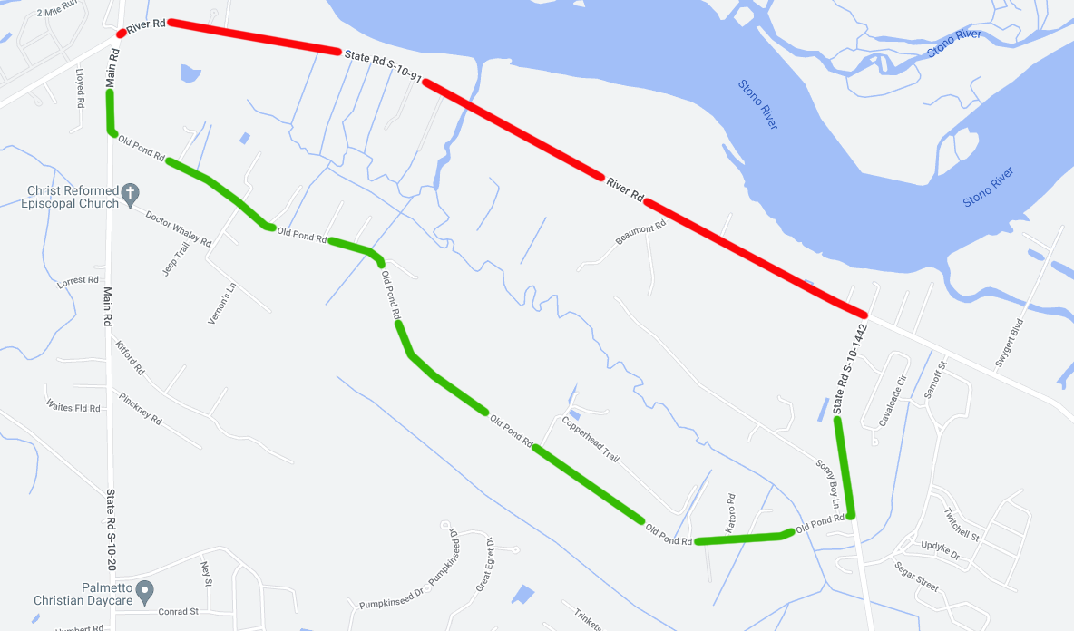 SCDOT to close River Road temporarily for maintenance - SCDOT Press