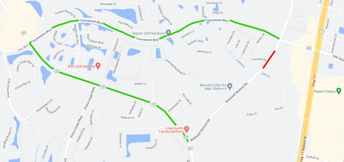 SCDOT to temporarily close McDowell Shortcut Road in Horry County as ...